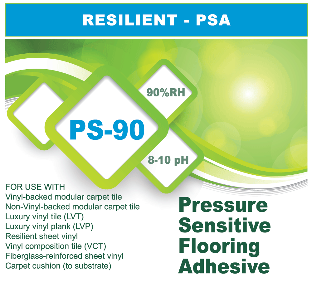 Kennedy - Pressure Sensitive Flooring Adhesive - PS-90 PSA - 1G PAIL